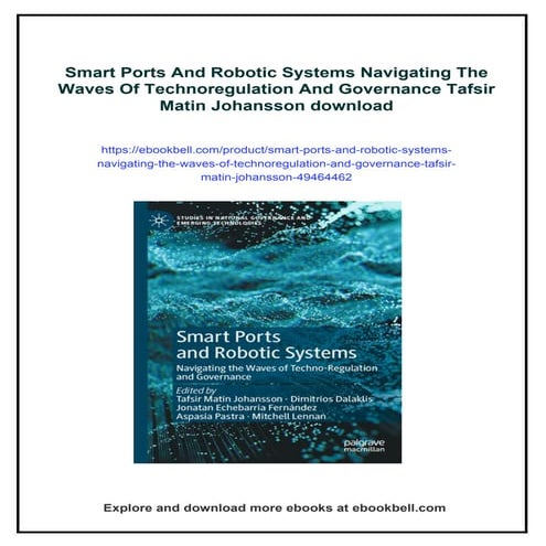 Smart Ports And Robotic Systems Navigating The Waves Of ...