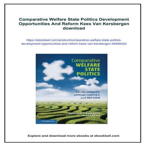 Comparative Welfare State Politics Development Opportunities And Reform ...