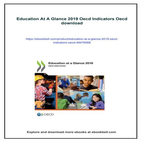 Education At A Glance 2019 Oecd Indicators Oecd | PDF