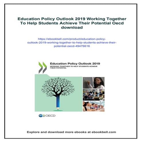 Education Policy Outlook 2019 Working Together To Help Students Achieve ...