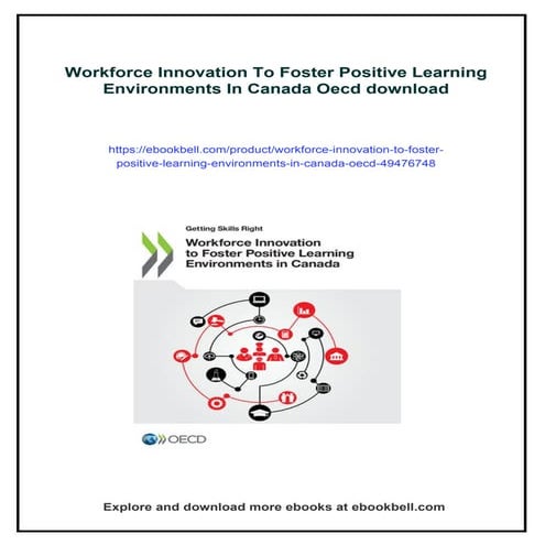 Workforce Innovation To Foster Positive Learning Environments In Canada Oecd | PDF