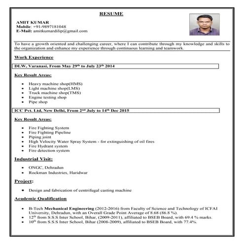 Amit_Resume | PDF