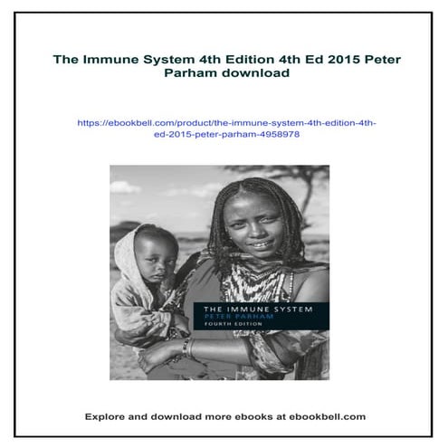 The Immune System 4th Edition 4th Ed 2015 Peter Parham | PDF