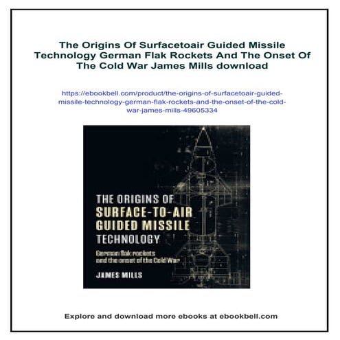 The Origins Of Surfacetoair Guided Missile Technology German Flak ...