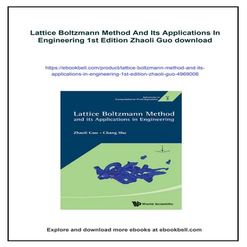 Lattice Boltzmann Method And Its Applications In Engineering 1st Edition Zhaoli Guo | PDF
