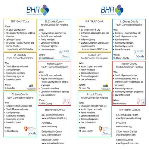 BHR Resource Cheat Sheet | PDF