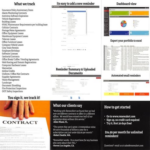 renewalert back page | PDF