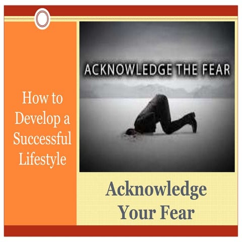 Acknowledge your fear | PPTX