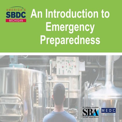 Introduction to Emergency Preparedness | PPTX