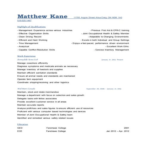 resume 11182015 | DOCX