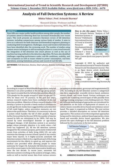 A FALL DETECTION SMART WATCH USING IOT AND DEEP LEARNING | PDF | Senior Health | Healthy Living