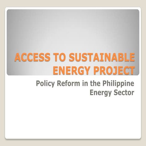National Renewable Energy Program (NREP) 2020-2040 and sector updates ...