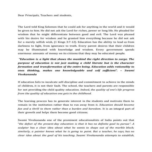 article on education | PDF