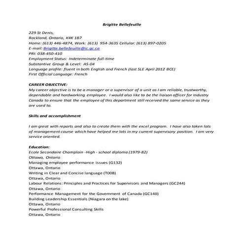 anne resume new format | DOCX