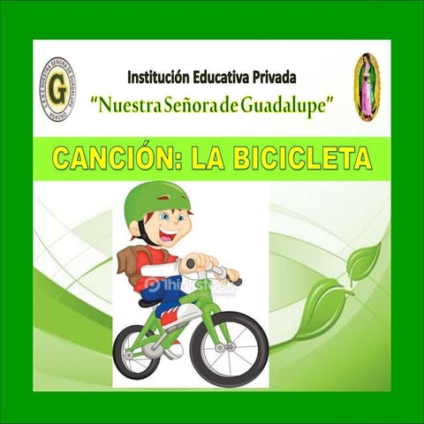 24 cancion la bicicleta | PPTX
