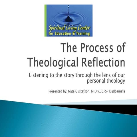 The Process of Theological Reflection | PPTX
