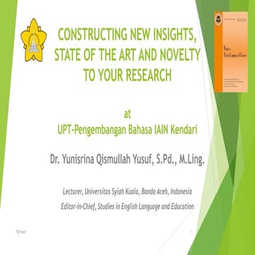 New Insights to your Research for researchers | PPTX