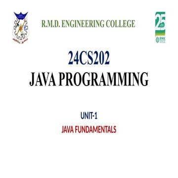 Java Basics for Beginners : Start Coding Now | PPTX