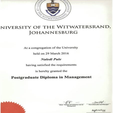Post Graduate Certificate - Full | PDF