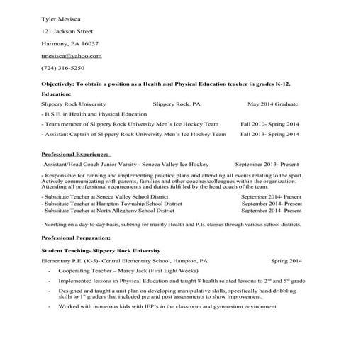 George Weiss RESUME updated as of spring 2024 | PDF