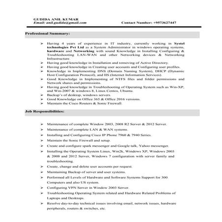 Anil kumar_Updated_Resume | DOC