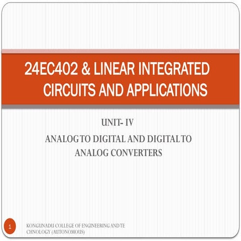 R-2R Ladder DAC | PPTX