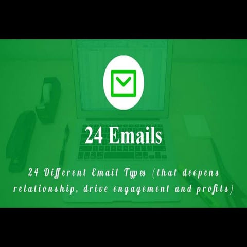 24 emails 24 different email types geromesoriano selfhelpemails | PPTX
