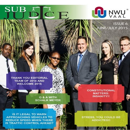 Sub Judice JuneJuly 2015 | PDF