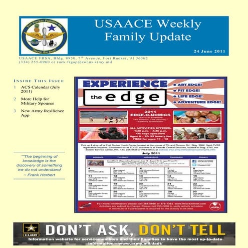 Strong Bonds Flyer for AUG 2012 | PDF