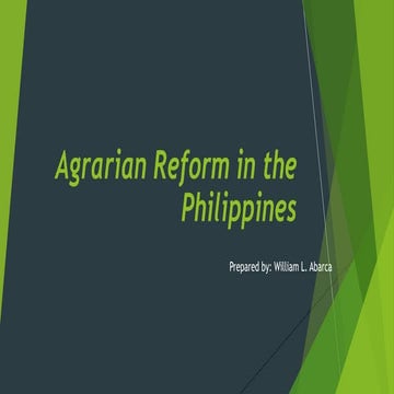 CARPER (Comprehensive Agrarian Reform Program Extension with Reforms ...