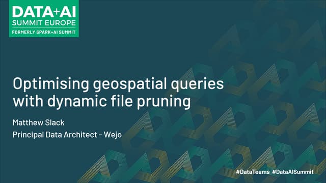 Optimising Geospatial Queries With Dynamic File Pruning Ppt 6114
