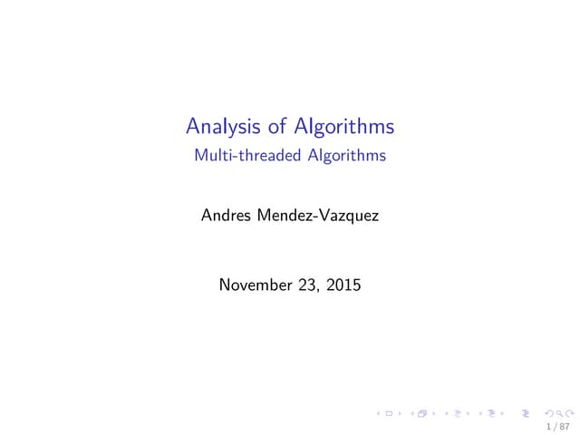 24 Multithreaded Algorithms Ppt 0979