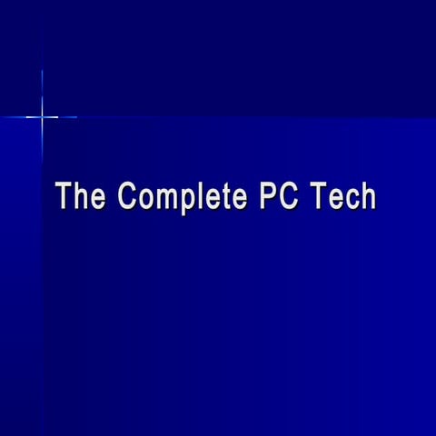 24 the complete pc tech | PPT