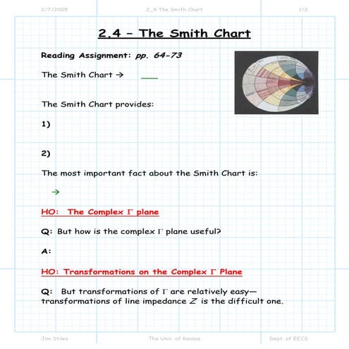 2 4 the_smith_chart_package | PDF | Geography | Science