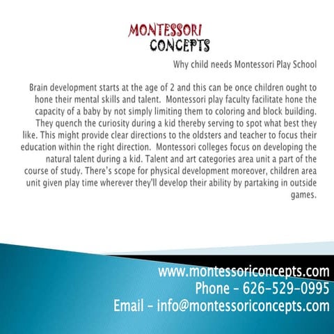 Montessori language | PPT