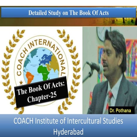 Acts; Chapter 25 | PPT