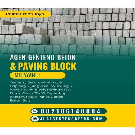 Paving Block Jalan yang Mampu Menahan Beban Kendaraan Berat | PDF