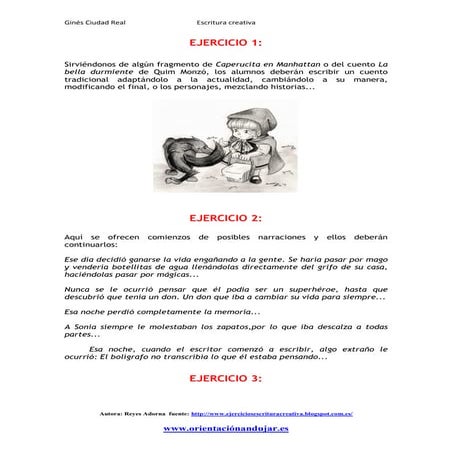 25 ejercicios-para-trabajar-la-escritura-creativa-1 | PDF