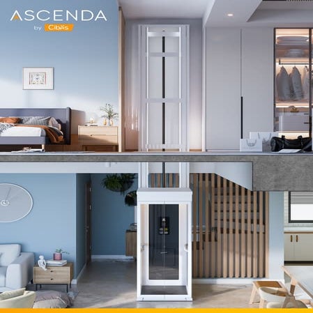 Ascenda: Fully-Loaded Home Elevator by Cibes | PDF