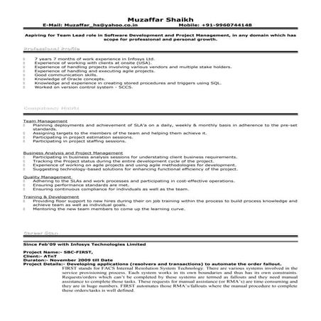 Resume (1) | PDF