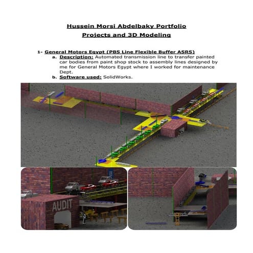 Hussein M. Abdelbaky Portfolio | PDF