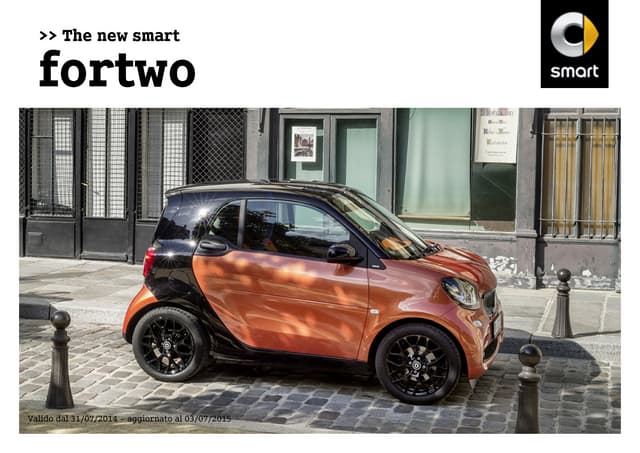 Smart fortwo: listino prezzi | PPT Smart fortwo: listino prezzi | PPT