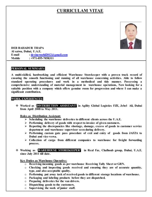 Job Requirement and Description Assignment | PDF