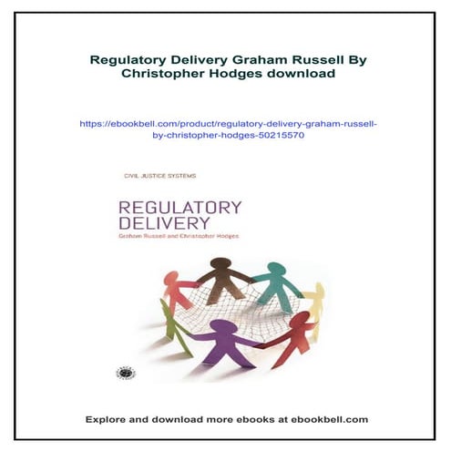 Regulatory Delivery Graham Russell By Christopher Hodges | PDF