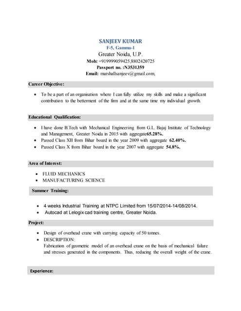 tapesh cv | PDF