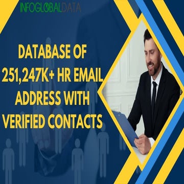 HR Email List | PDF
