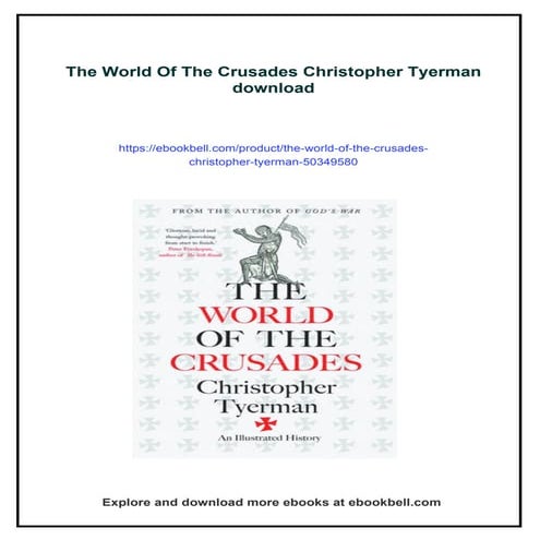 The World Of The Crusades Christopher Tyerman | PDF