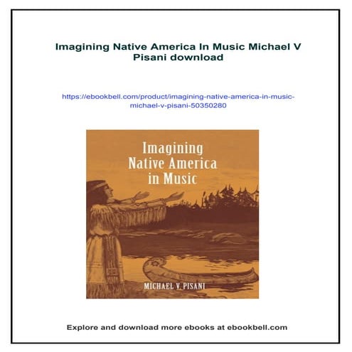 Imagining Native America In Music Michael V Pisani | PDF