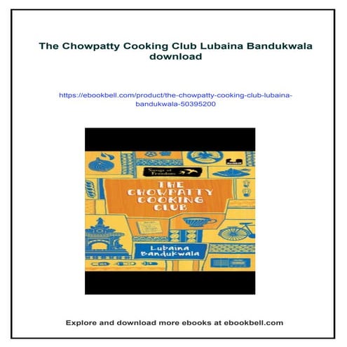 The Chowpatty Cooking Club Lubaina Bandukwala | PDF