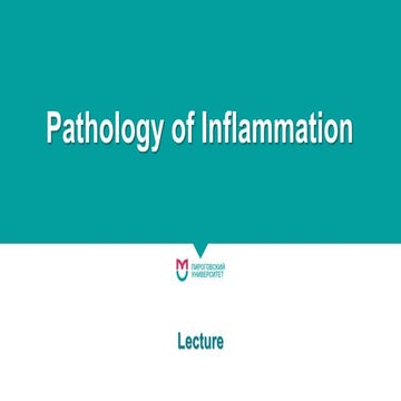 Pathology of Acute Inflammation | PPT